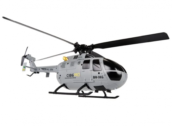 RC ERA C186 (RTF) MBB BO-105 Flybarless RC Helicopter w/Tx, 6-Axis Gyro ...