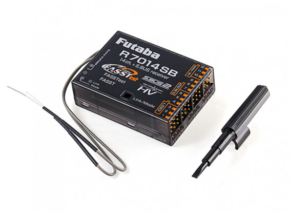 Futaba R7014SB FASST/FASSTest 2.4GHz 14ch S.Bus2 Receiver
