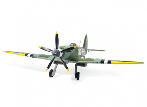 Durafly™ Supermarine Spitfire Mk24 V2 with Retracts/Flaps/Nav Lights ...