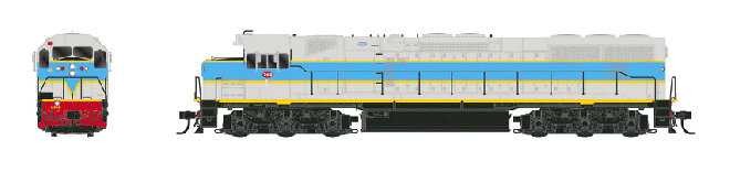 Southern Rail HO Scale L Class Diesel Loco WAGR L253 DCC Ready with ...