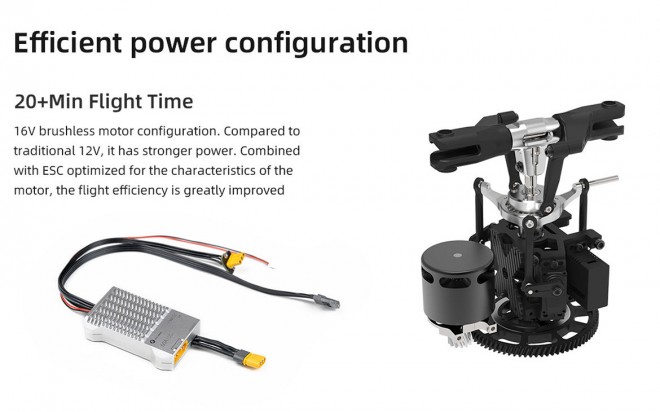 FLYWING (PNF) FW450L V3 6ch RC Smart Helicopter w/H1 GPS Stabilization ...