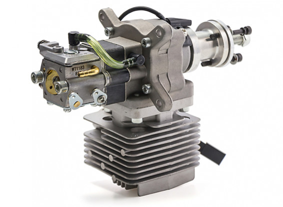 RCGF 26cc MK2 Side Exhaust Gas Engine w/CD Ignition and Walbro Carb 2 ...