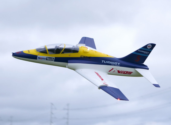 HobbyKing Sports Hawk "ARF-Plus" 105mm EDF Jet w/Retracts, Servos & LED ...
