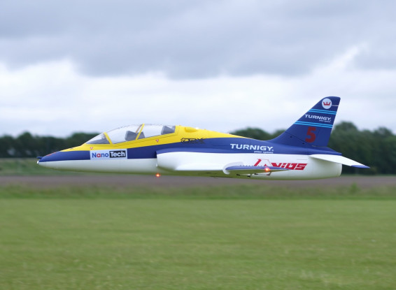 HobbyKing Sports Hawk "ARF-Plus" 105mm EDF Jet w/Retracts, Servos & LED ...
