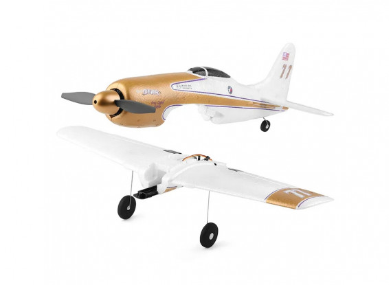 XK A260 (RTF) F8F Rare Bear 4ch RC Reno Racer w/2.4GHz Tx & 3D/6G Gyro ...