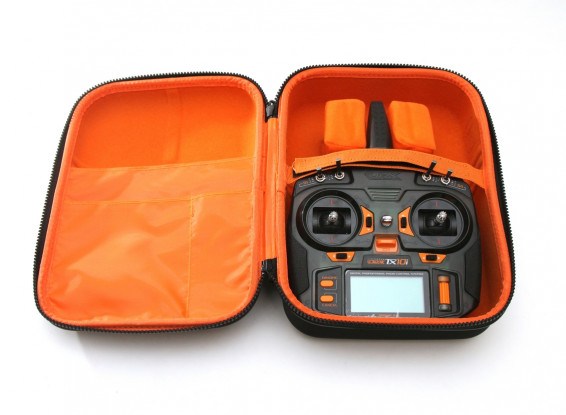 Turnigy Protective Transmitter Storage/Carry Case (Black/Orange ...