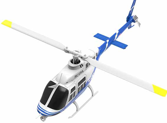 RC ERA C138 (RTF) Bell 206 Flybarless RC Helicopter w/Tx, 6-Axis Gyro ...