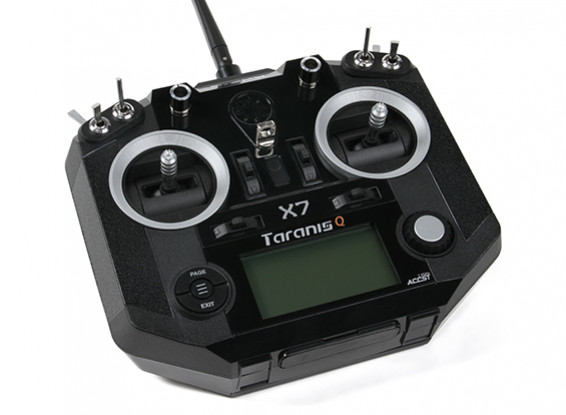 FrSky Taranis Q X7 Digital Telemetry Radio System 2.4GHz ACCST (Black ...