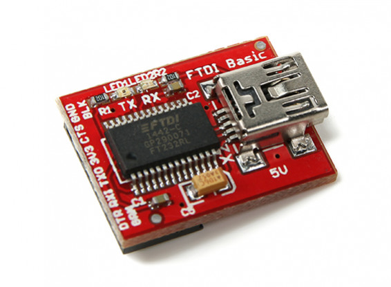 MultiWii SE V2.0 Flight Controller w/FTDI red