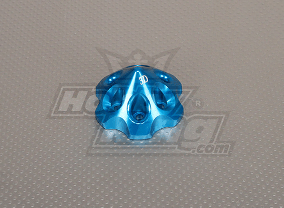 CNC 3D spinner Large Blue