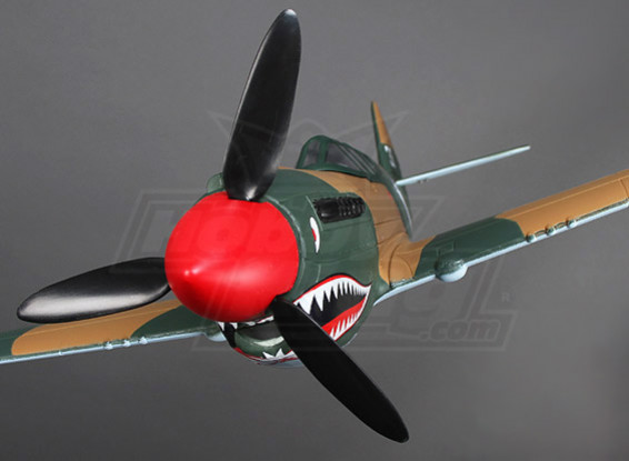 Micro P-40 super scale w/stand (PNF)