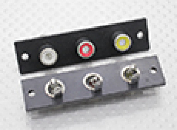 Triple RCA Socket Board (Red/Yellow/White) 2pc