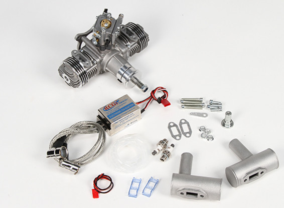 RCGF 30cc Twin Gas Engine 3.7HP/8500RPM