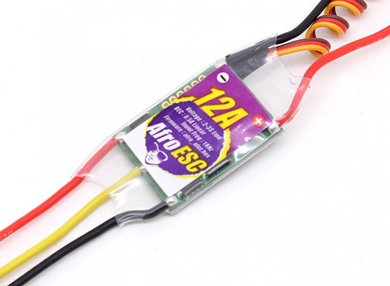 Afro ESC 12Amp Lite Multi-rotor Motor Speed Controller (SimonK Firmware ...