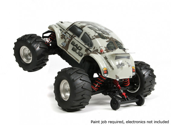 Basher 1/16 4WD Mini Monster Truck V2 - Bad Bug (Kit)