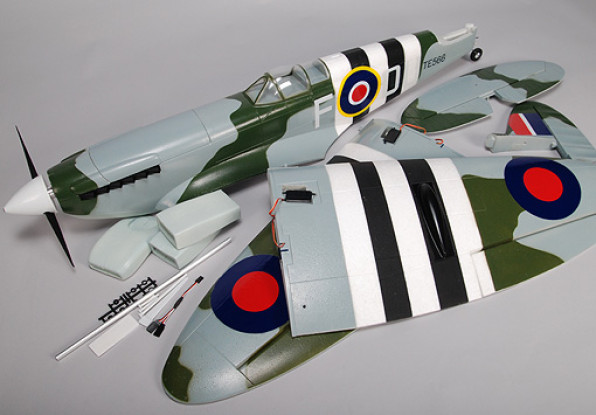 Durafly™ SuperMarine Spitfire 1.4m 5Ch XL-EPO