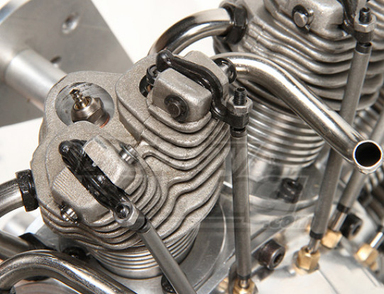Seidel Nine Cylinder Glow plug Radial Engine