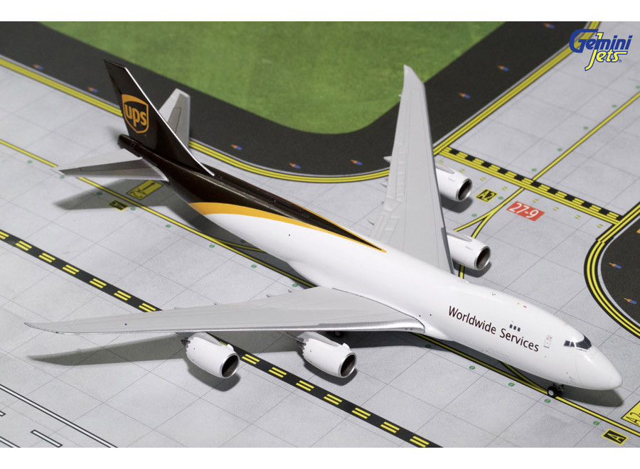 Gemini Jets UPS New Livery Boeing 747-400 N572UP 1:400 Diecast Model ...