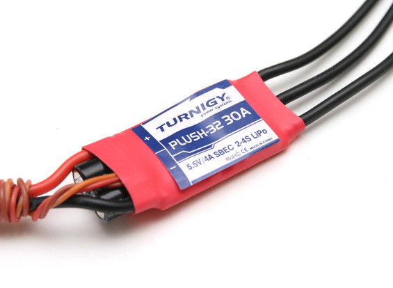 Turnigy Plush-32 2-4S 30A Speed Controller w/BEC | HobbyKing