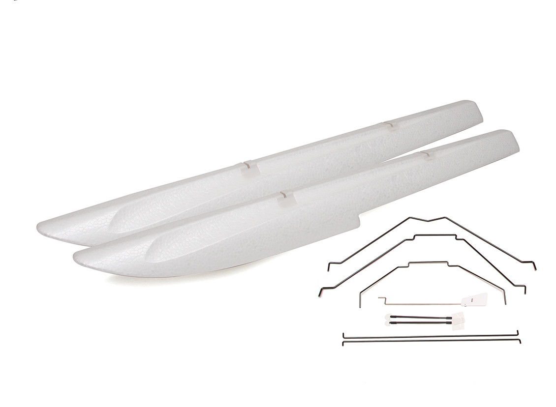 Durafly Tundra Float Set w/Mounting Struts & Water Rudder (Suits V1/V2 ...