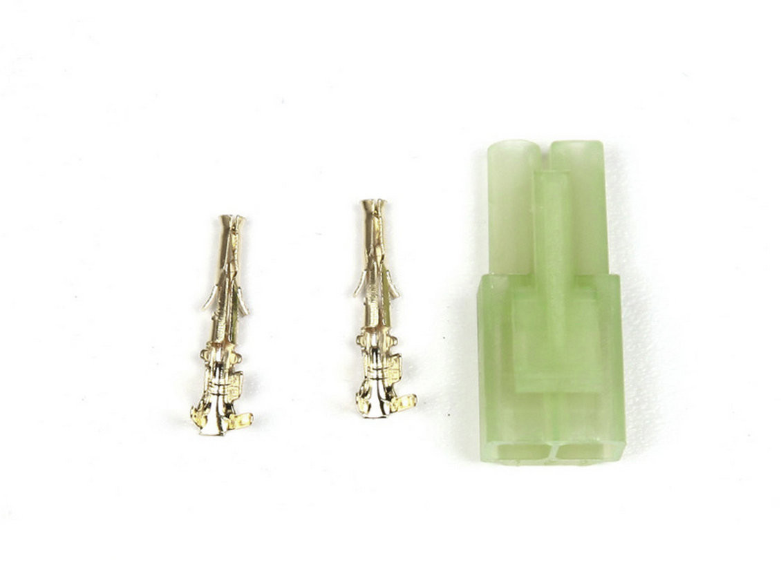 Mini Tamiya Male Connector w/Gold Plated Sockets (10pcs) | hobbyking