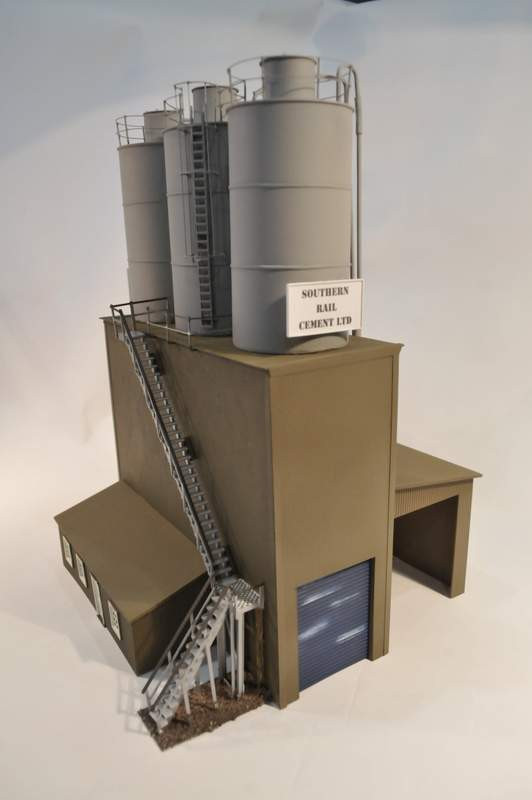 Southern Rail HO Scale Cement Works