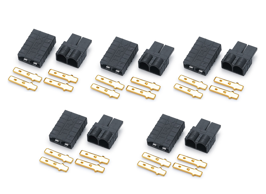 5 Pair TRX Plug Connectors Male and Female (Hardware_wireconnector)
