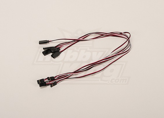 Servo Extension Lead 42cm (5pcs/bag)