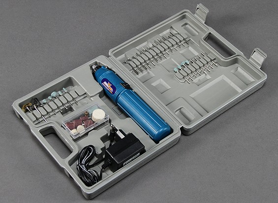 Dremel Style Cordless Rotary Hand-Tool w/60pc Set (230V EU Plug Charger)