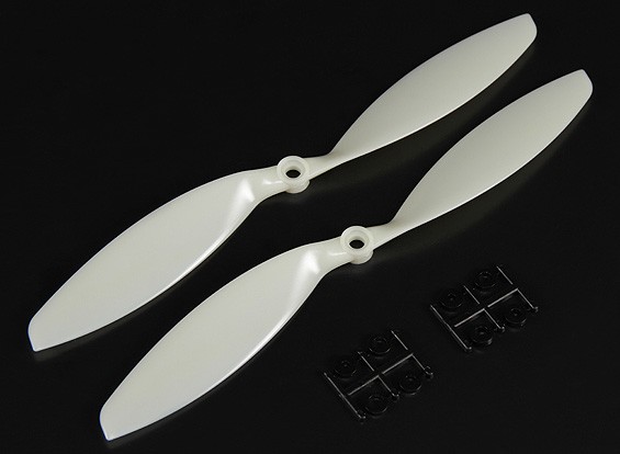 Turnigy SF Glowing Propeller 10x3.8 Black (CW) (2pcs)