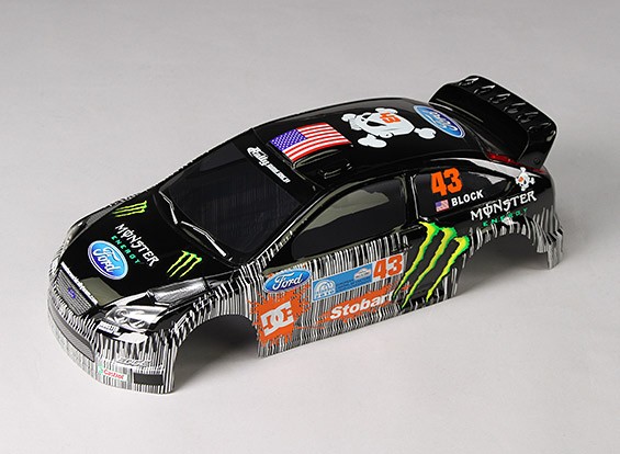 1:10 FOCUS Finished Body Shell w/LED Buckets