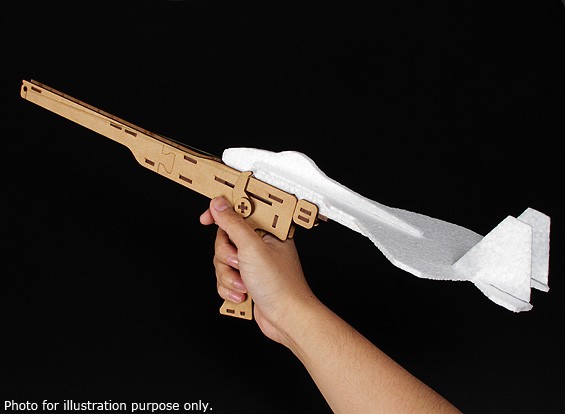 Free Flight EPP Jet Catapult Launcher Gun