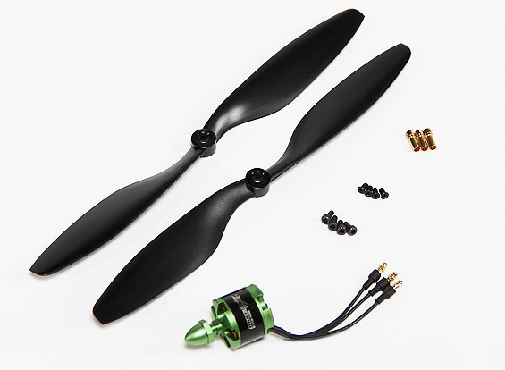 MT2213-935KV MultiStar Motor and Propeller Combo 10x4.5 CW/CCW