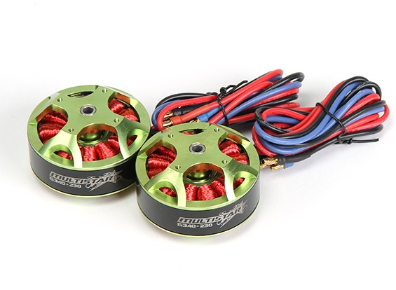6340-230KV Turnigy Multistar Brushless Multi-Rotor Motors Set (2 pcs)