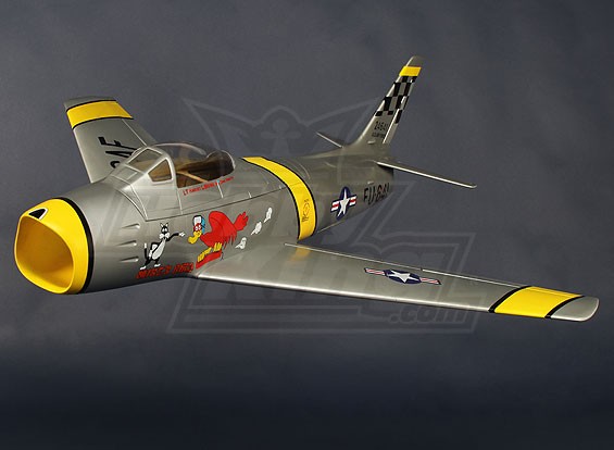F86 Sabre USAF 90mm EDF Jet 1038mm Fiberglass (ARF)