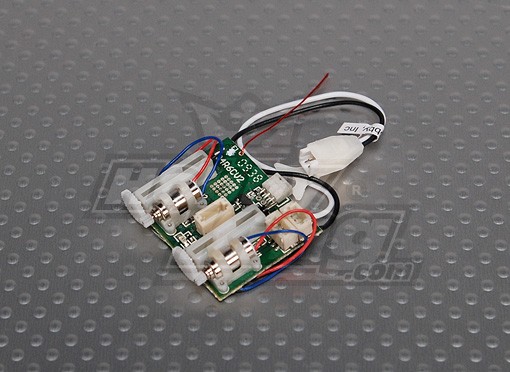 AR6400 DSM2 6CH Ultra-Micro Receiver/ESC/Servo