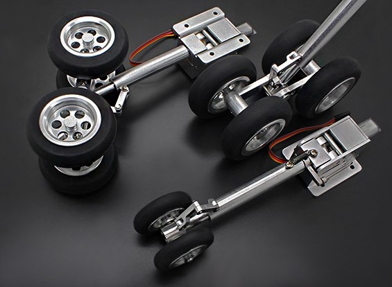 Turnigy Double Bogie Jetliner Style Full Metal Servoless intrekken ...