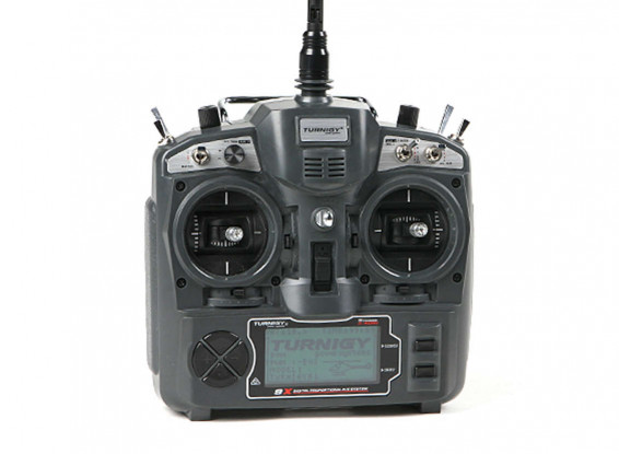 Turnigy 9X 9Ch Transmitter w / Module & 8-kanaals ontvanger (Mode 2 ...