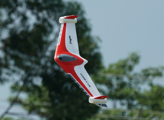 XFLY (PNF) Eagle Twin 40mm EDF Flying Wing Racing Jet w/Gyro EPO 1019mm ...