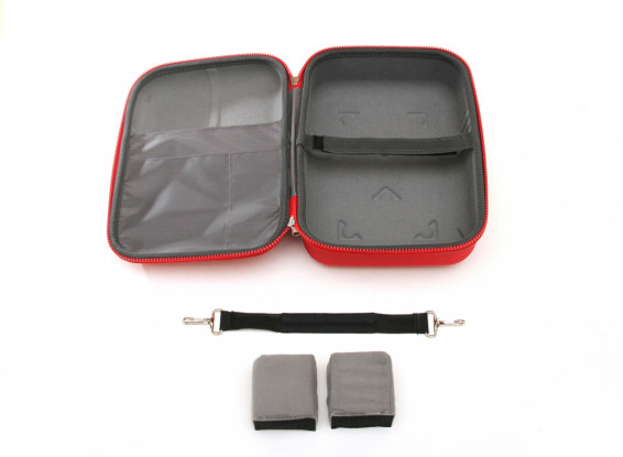 Turnigy Protective Transmitter Storage/Carry Case (Red/Grey) | hobbyking