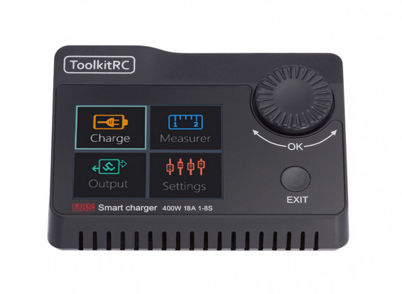ToolkitRC M8S 1~8S 400W 18A DC Multifunction Balance Charger/Discharger ...