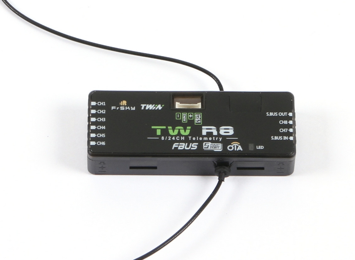 FrSky TW R8 Dual 2.4GHz 8ch TW Protocol SBUS/FBUS/S.Port Receiver ...