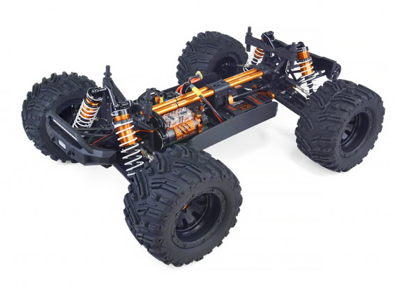 ZD Racing MX-07 1/7th Scale ARR 4WD 6S Monster Truck w/Rocket 150A ESC ...
