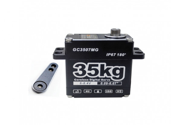 GOteck GD3507MG Metal Geared 180° High Torque HV Digital Servo 35kg/0 ...