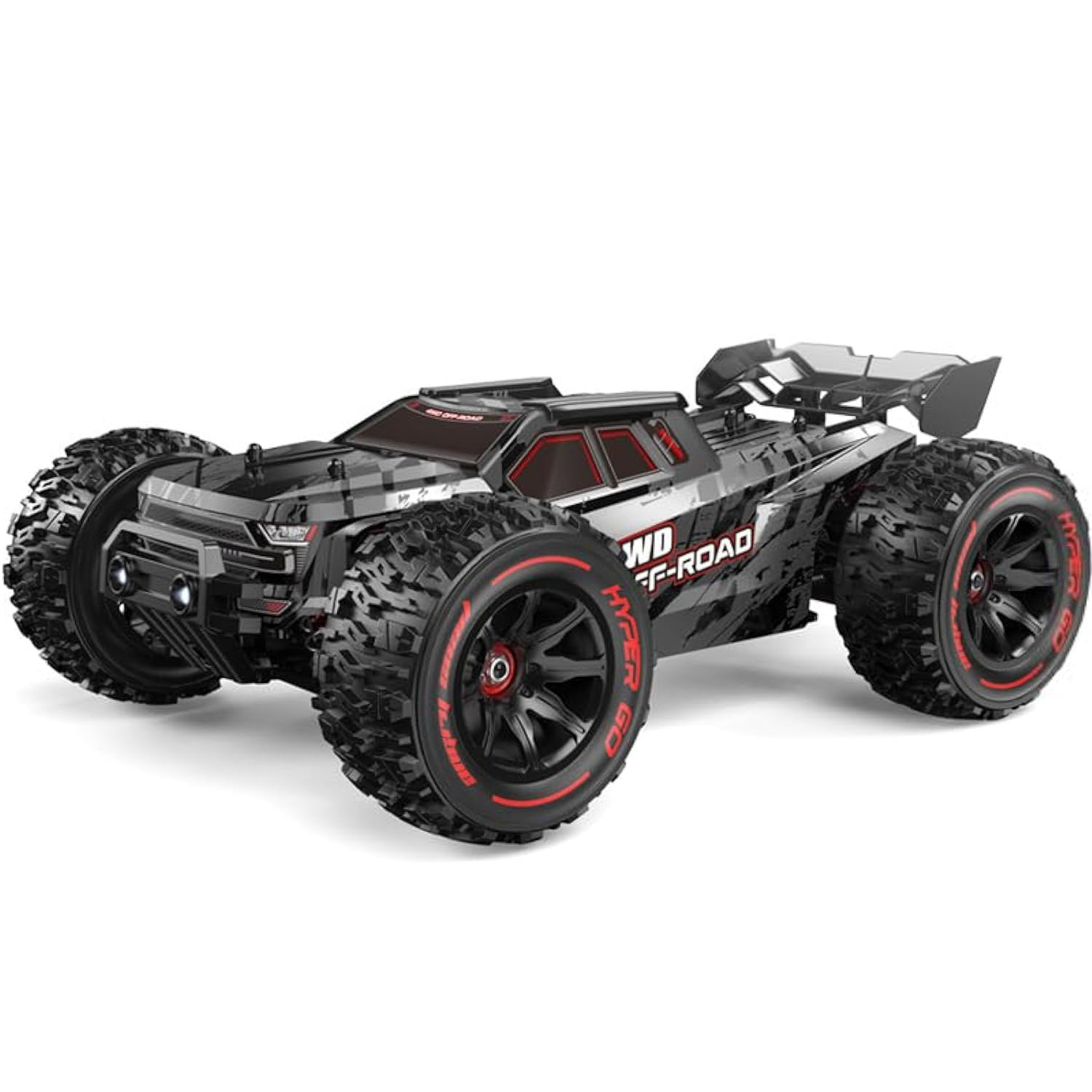 MJX (RTR) 1/14th Scale Hyper Go 4WD V3 14210 Brushless RC Off-Road Super Truggy w/LED Lights ...