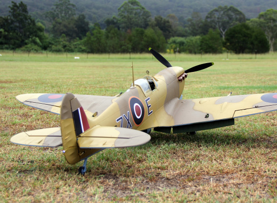 Spitfire Mk5 Super Scale Warbird 1450mm MTO Scheme Plane (PNF) | HobbyKing