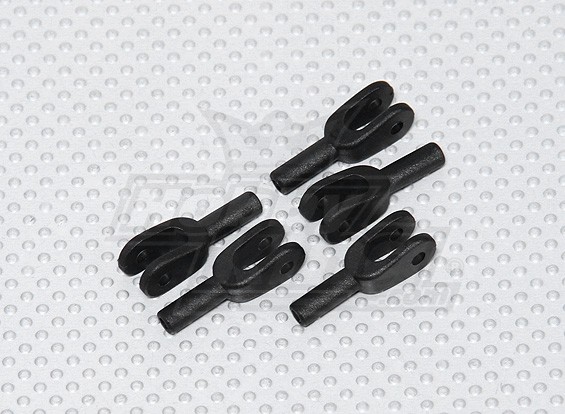 Nylon Clevis M3 30x9 (5pcs / bag)