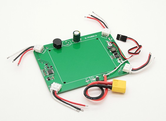 Quanum Nova FPV GPS Waypoint QuadCopter - scheda di distribuzione