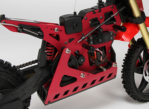 Super Rider SR4 1/4 Scale Brushless RC motocicleta w / rádio de 2,4 GHz ...