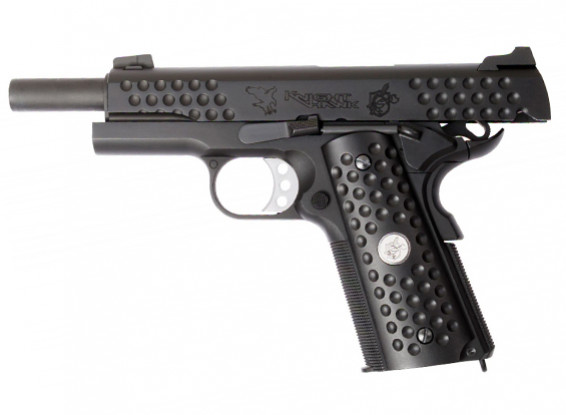 WE KAC Knighthawk 1911 GBB pistola (Black)